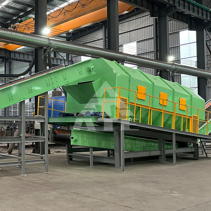 Solid Waste Trommel Drum Screen Screening Msw Sorting Line Waste ...