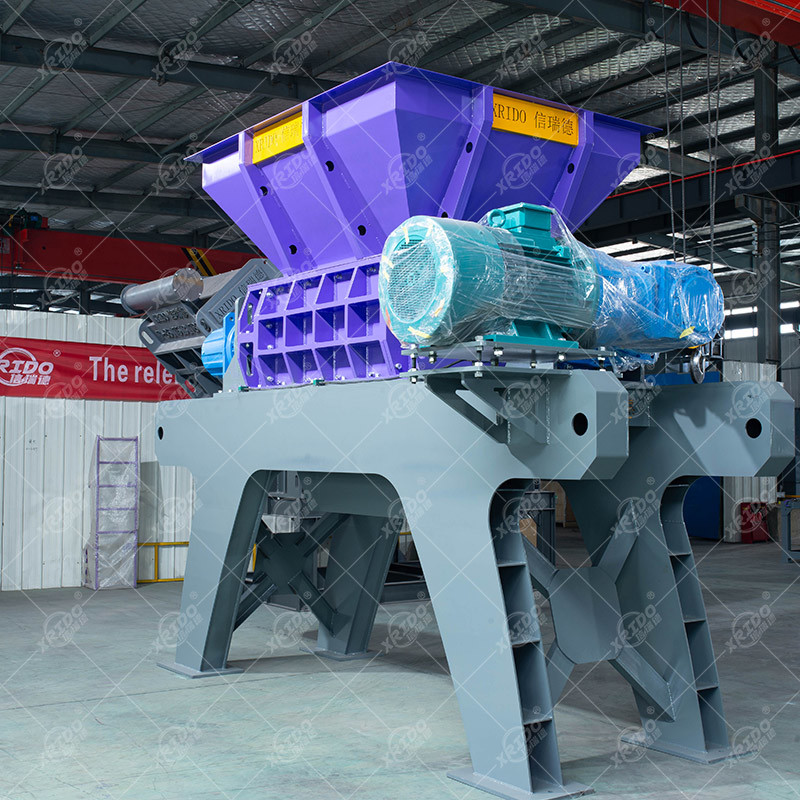 Industrial Twin Shaft Metal Shredder for Scrap Recycling
